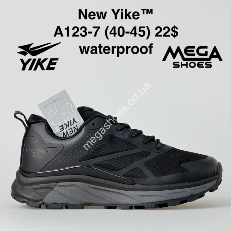 Мужские кроссовки New Yike Waterpoof A123-7 AN купити оптом на 7 км в Одесі